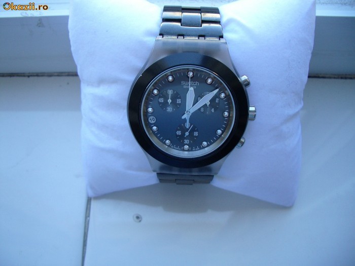 Vand Swatch Irony Diaphane SVCK4035AG - Ceasornicar.ro